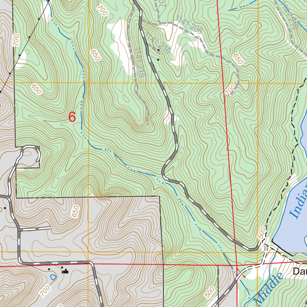 Bristow, IN FSTopo Legacy Map by US Forest Service - Topo | Avenza Maps