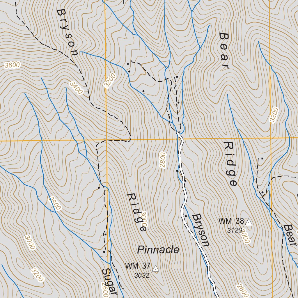 Brumley, VA FSTopo Legacy Map by US Forest Service - Topo | Avenza Maps