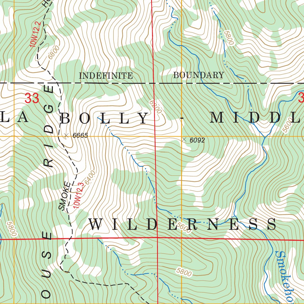 Buck Rock, CA FSTopo Legacy Map by US Forest Service - Topo | Avenza Maps