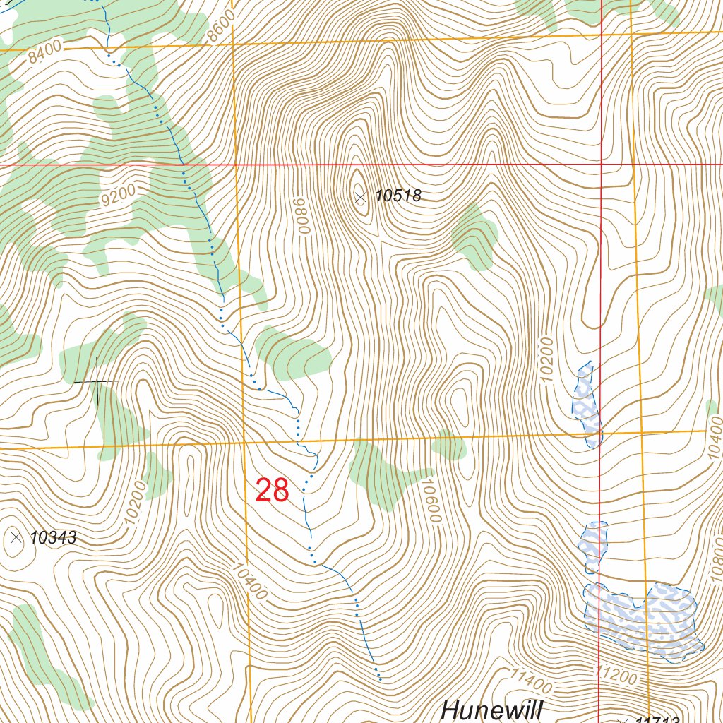 Buckeye Ridge, CA FSTopo Legacy Map by US Forest Service - Topo ...