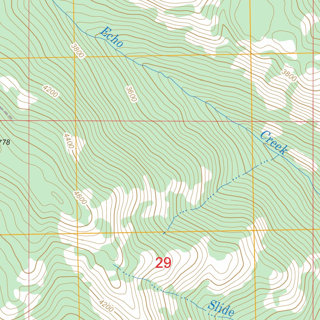 Bulldog Mountain, WA FSTopo Legacy Map by US Forest Service - Topo ...