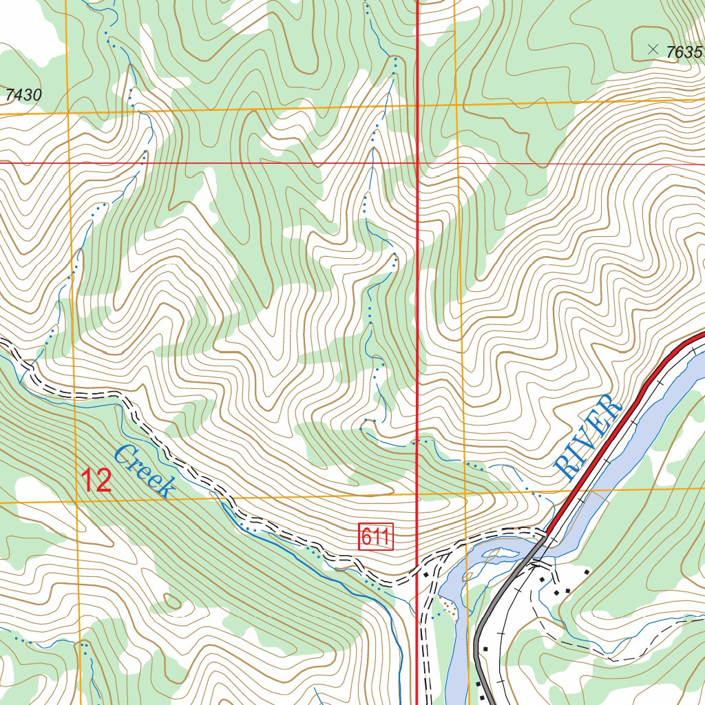 Burns South, CO FSTopo Legacy Map by US Forest Service - Topo | Avenza Maps