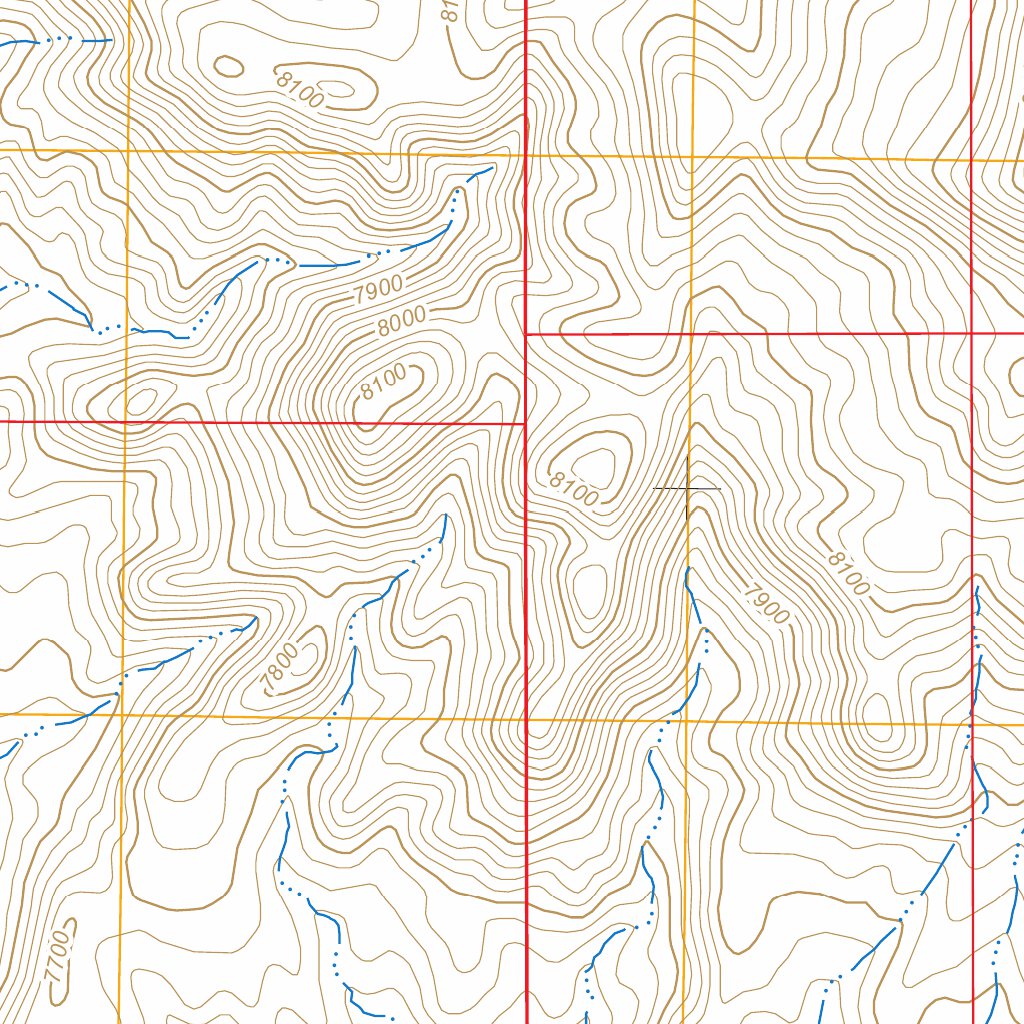 Burntfork, WY FSTopo Legacy Map by US Forest Service - Topo | Avenza Maps