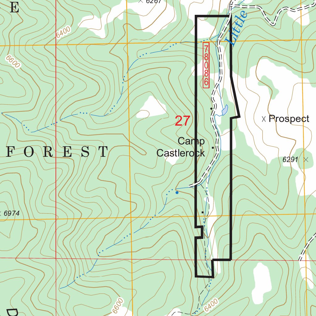 Butte South, MT FSTopo Legacy Map by US Forest Service - Topo | Avenza Maps