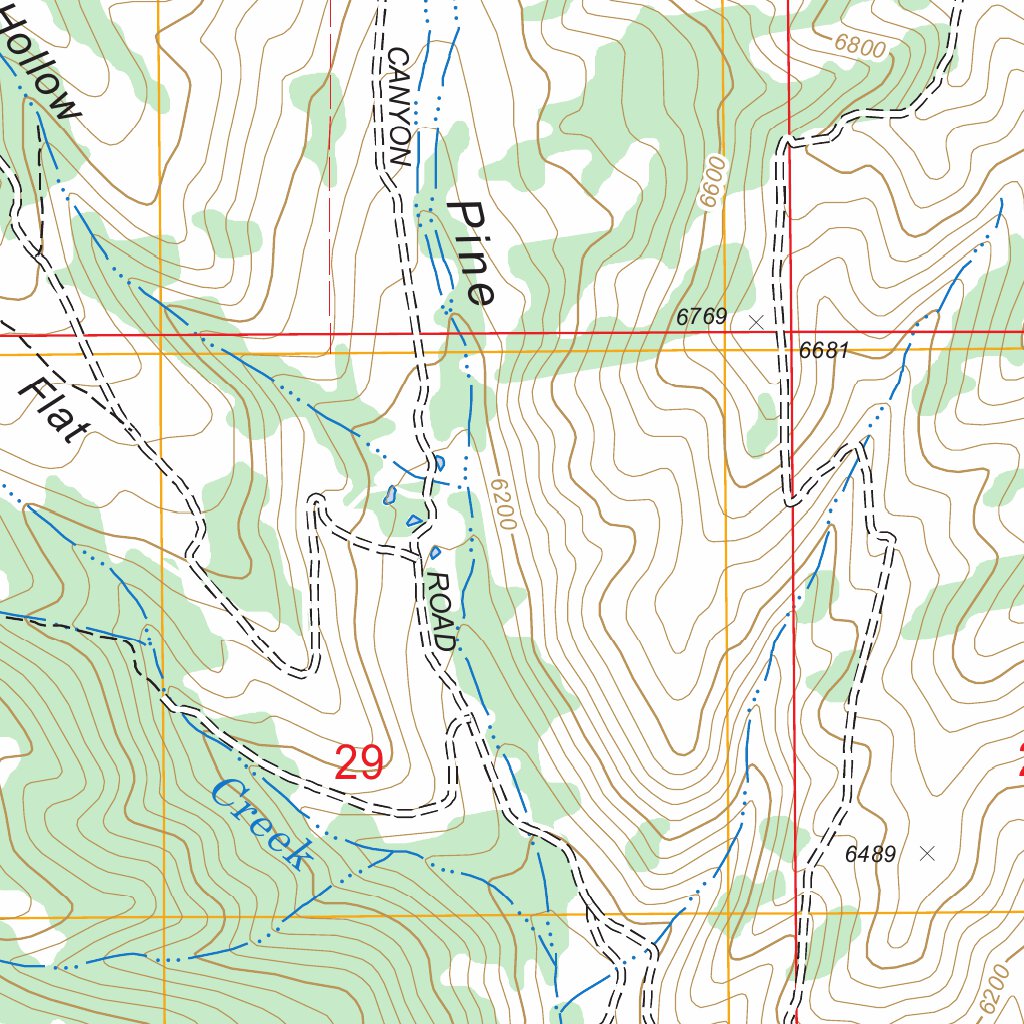 Bybee Knoll, UT FSTopo Legacy Map by US Forest Service - Topo | Avenza Maps