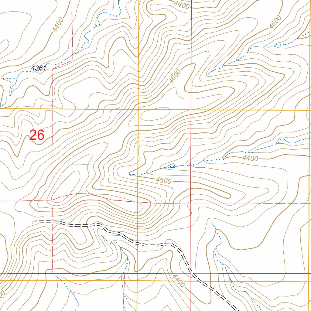 Byrne Creek, MT FSTopo Legacy Map by US Forest Service - Topo | Avenza Maps