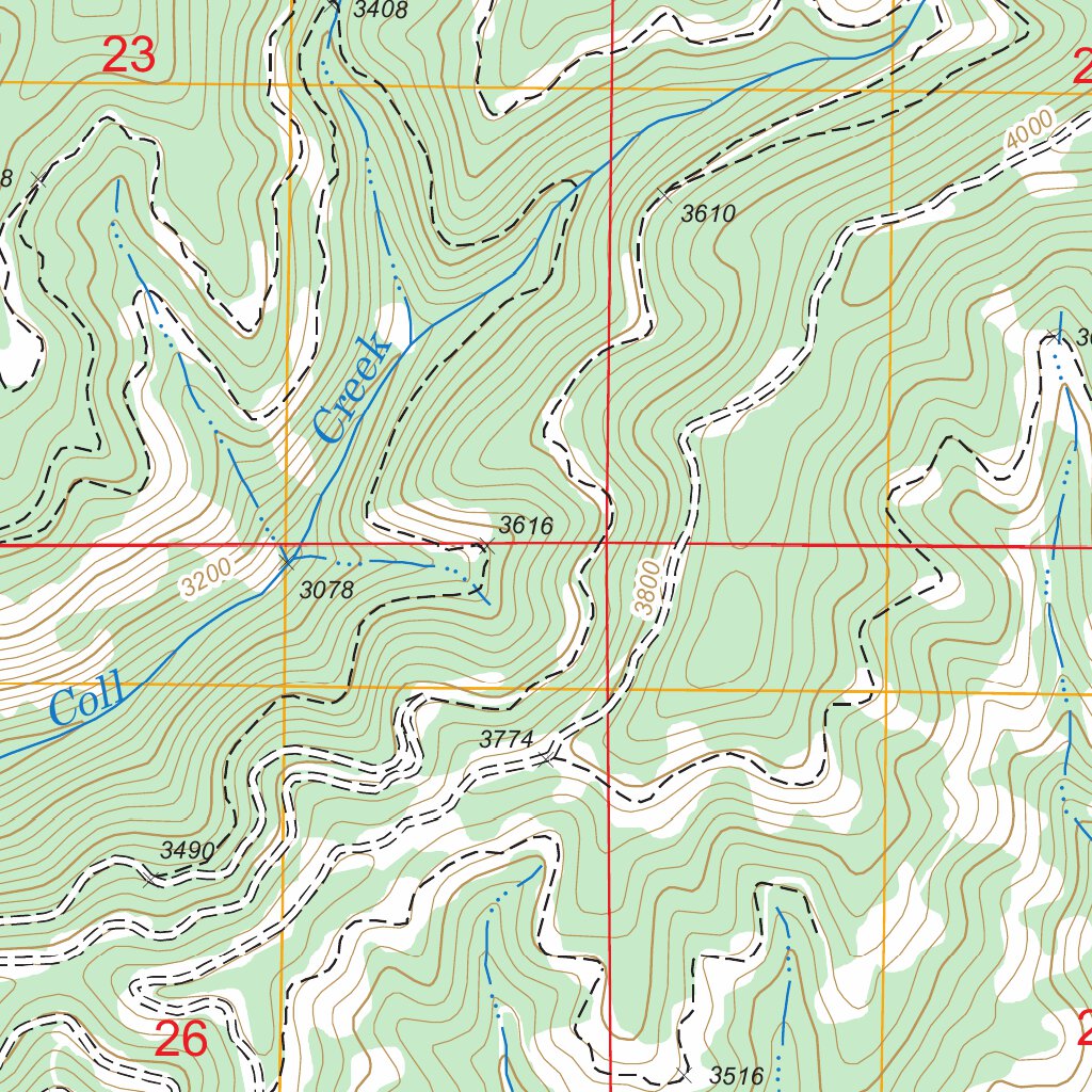 Calder, ID FSTopo Legacy Map by US Forest Service - Topo | Avenza Maps
