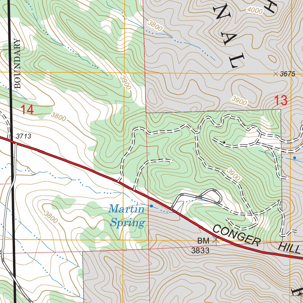 Camp Needmore, MT FSTopo Legacy Map by US Forest Service - Topo ...