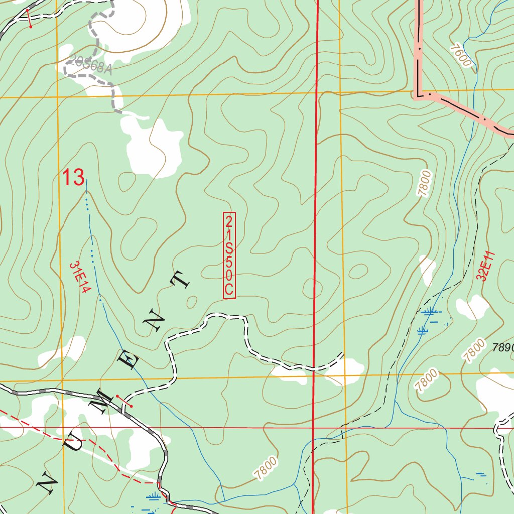 Camp Nelson, CA FSTopo Legacy Map by US Forest Service - Topo | Avenza Maps
