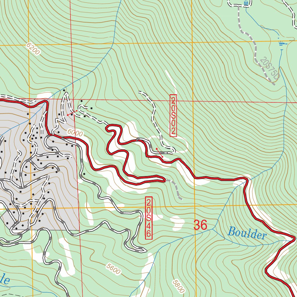 Camp Nelson, CA FSTopo Legacy Map by US Forest Service - Topo | Avenza Maps