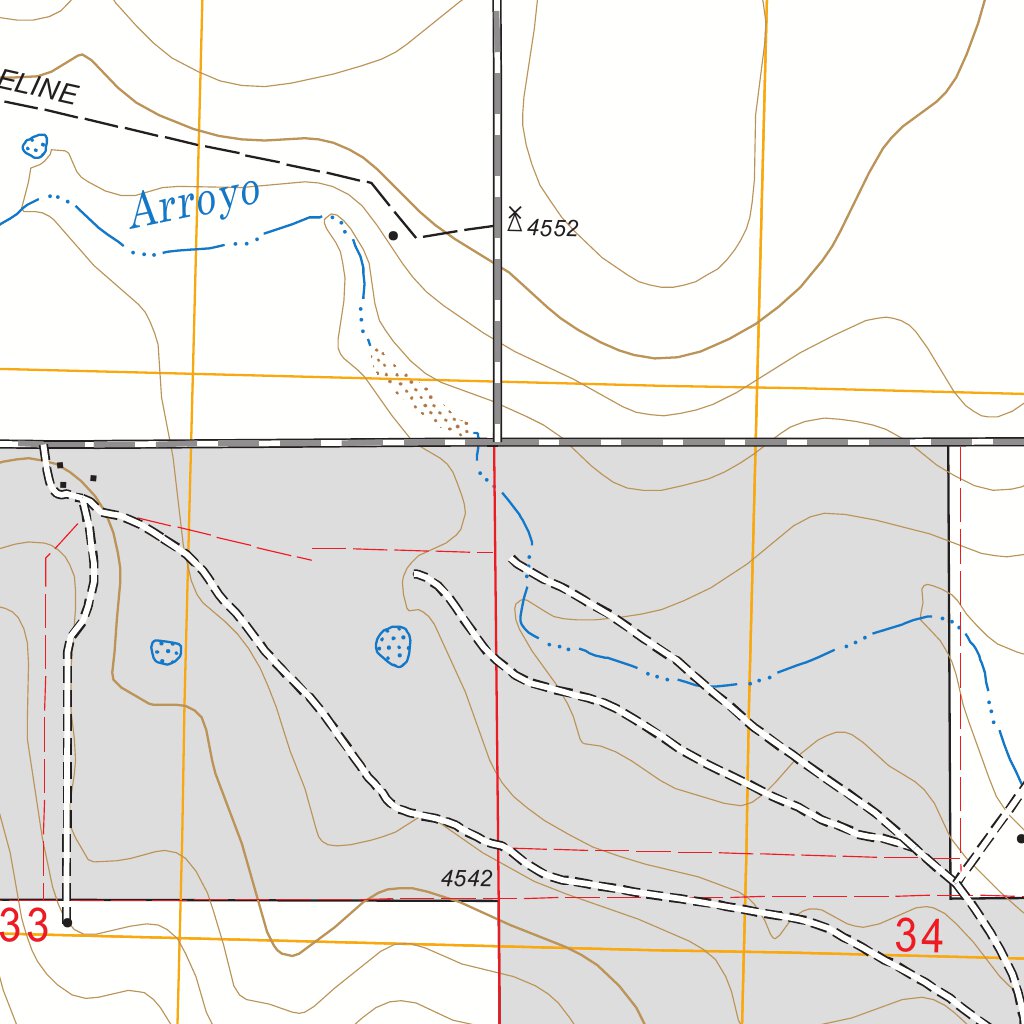 Campo NW, CO FSTopo Legacy Map by US Forest Service - Topo | Avenza Maps