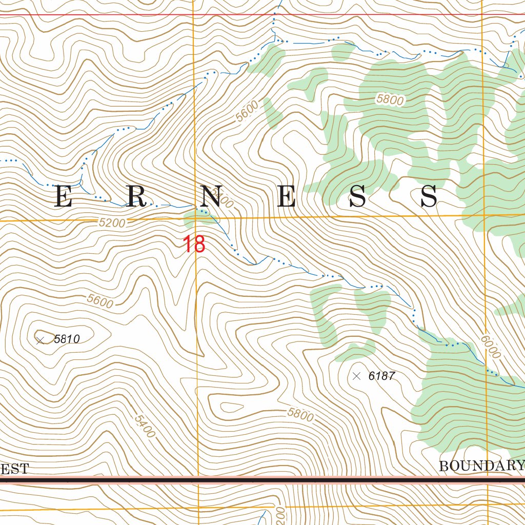 Cane Canyon, CA FSTopo Legacy Map by US Forest Service - Topo | Avenza Maps
