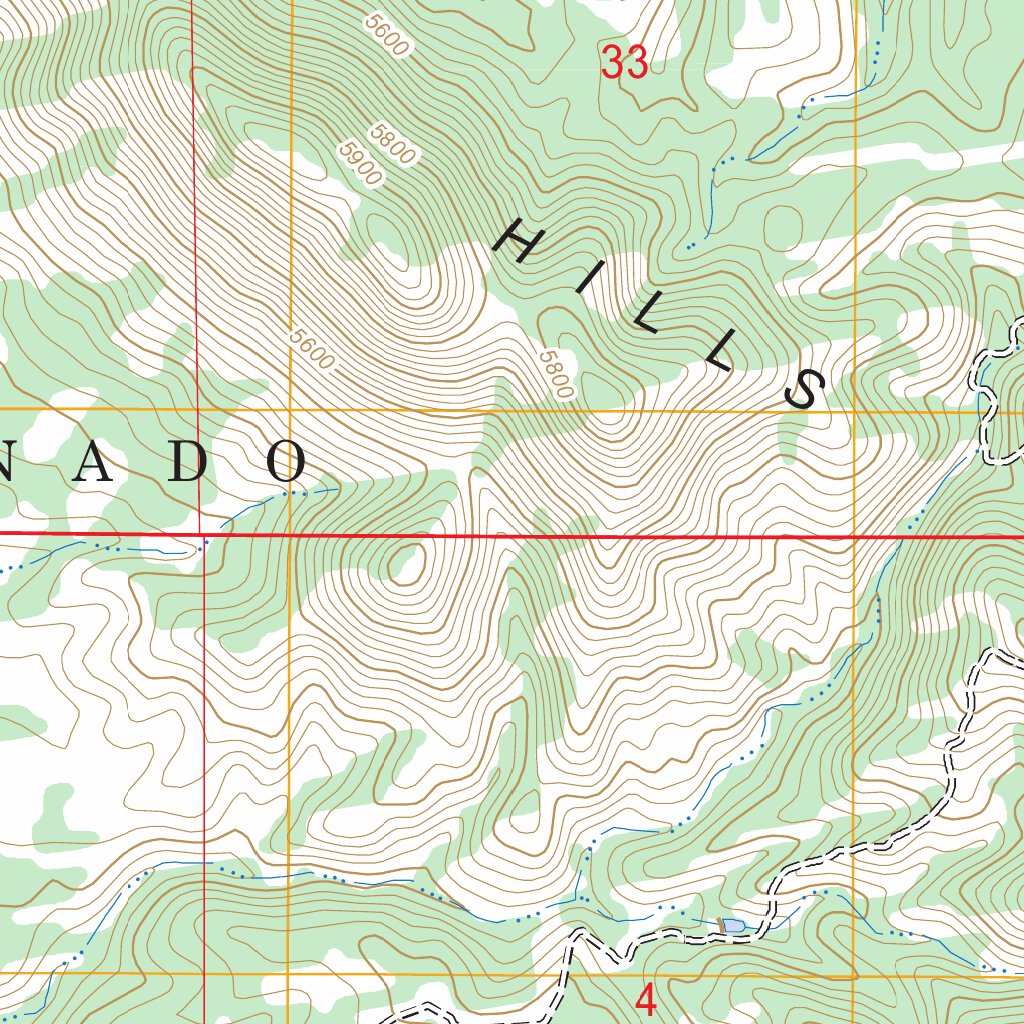 Canelo Pass, AZ FSTopo Legacy Map by US Forest Service - Topo | Avenza Maps