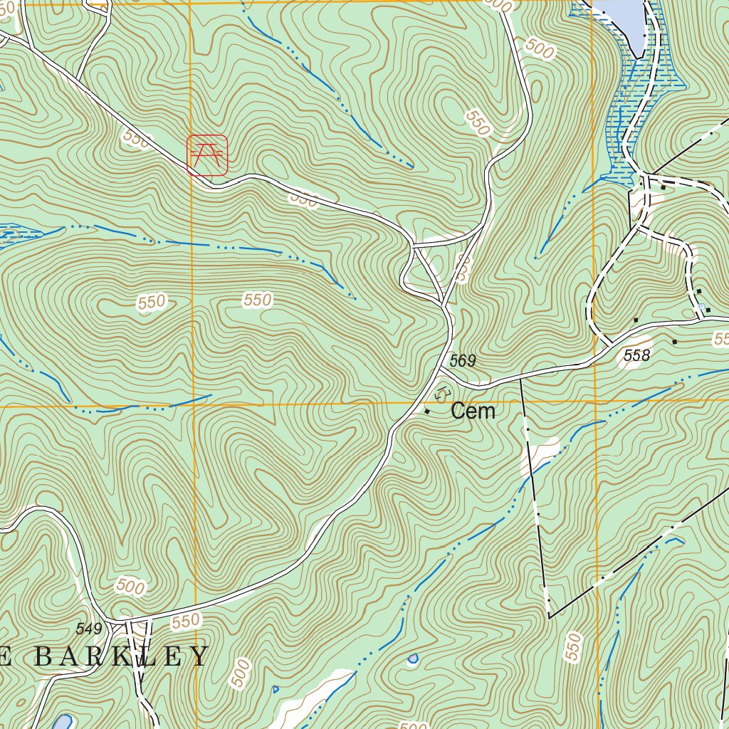 Canton, KY FSTopo Legacy Map by US Forest Service - Topo | Avenza Maps