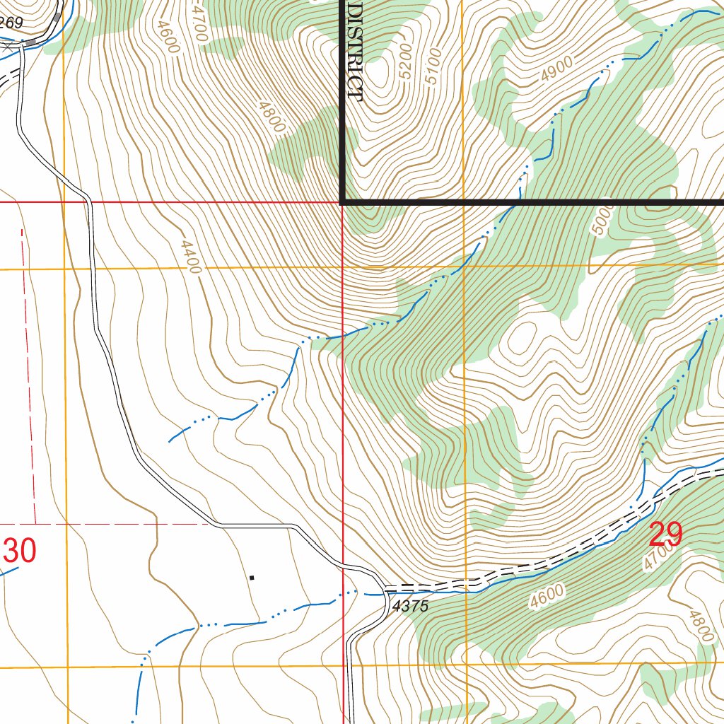 Canyon Ferry SE, MT FSTopo Legacy Map by US Forest Service - Topo ...