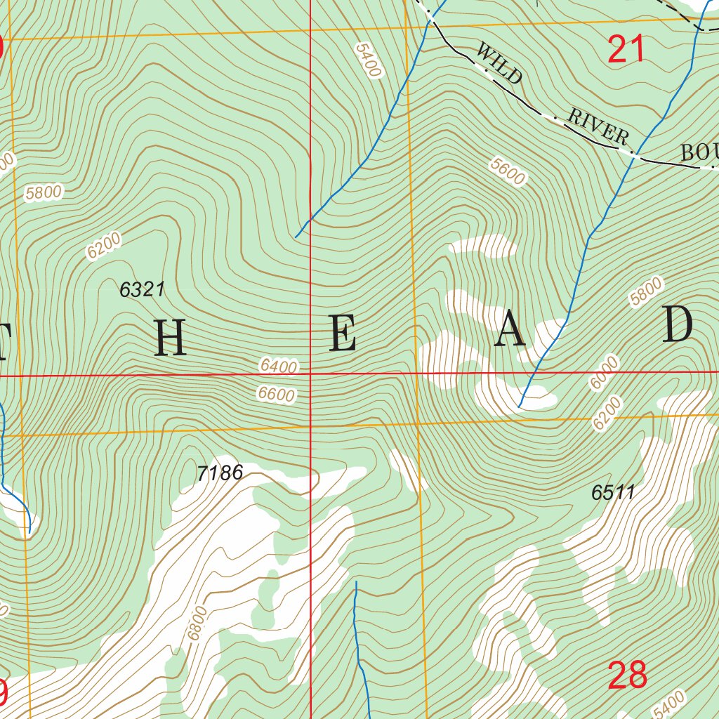 Capitol Mountain, MT FSTopo Legacy Map by US Forest Service - Topo ...