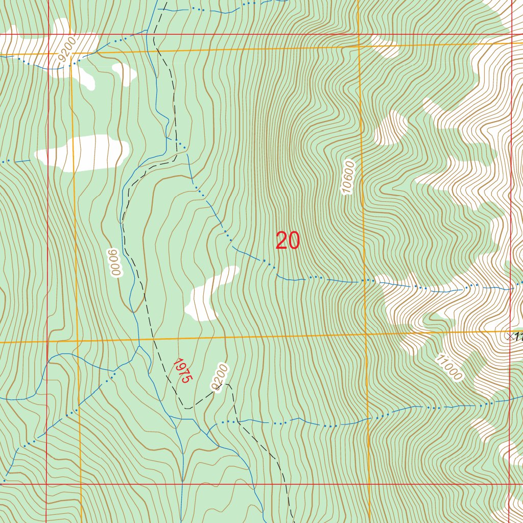 Capitol Peak, CO FSTopo Legacy Map by US Forest Service - Topo | Avenza ...