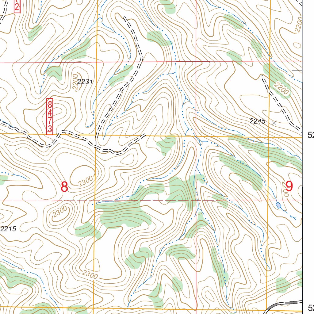 Cartwright, ND FSTopo Legacy Map by US Forest Service - Topo | Avenza Maps