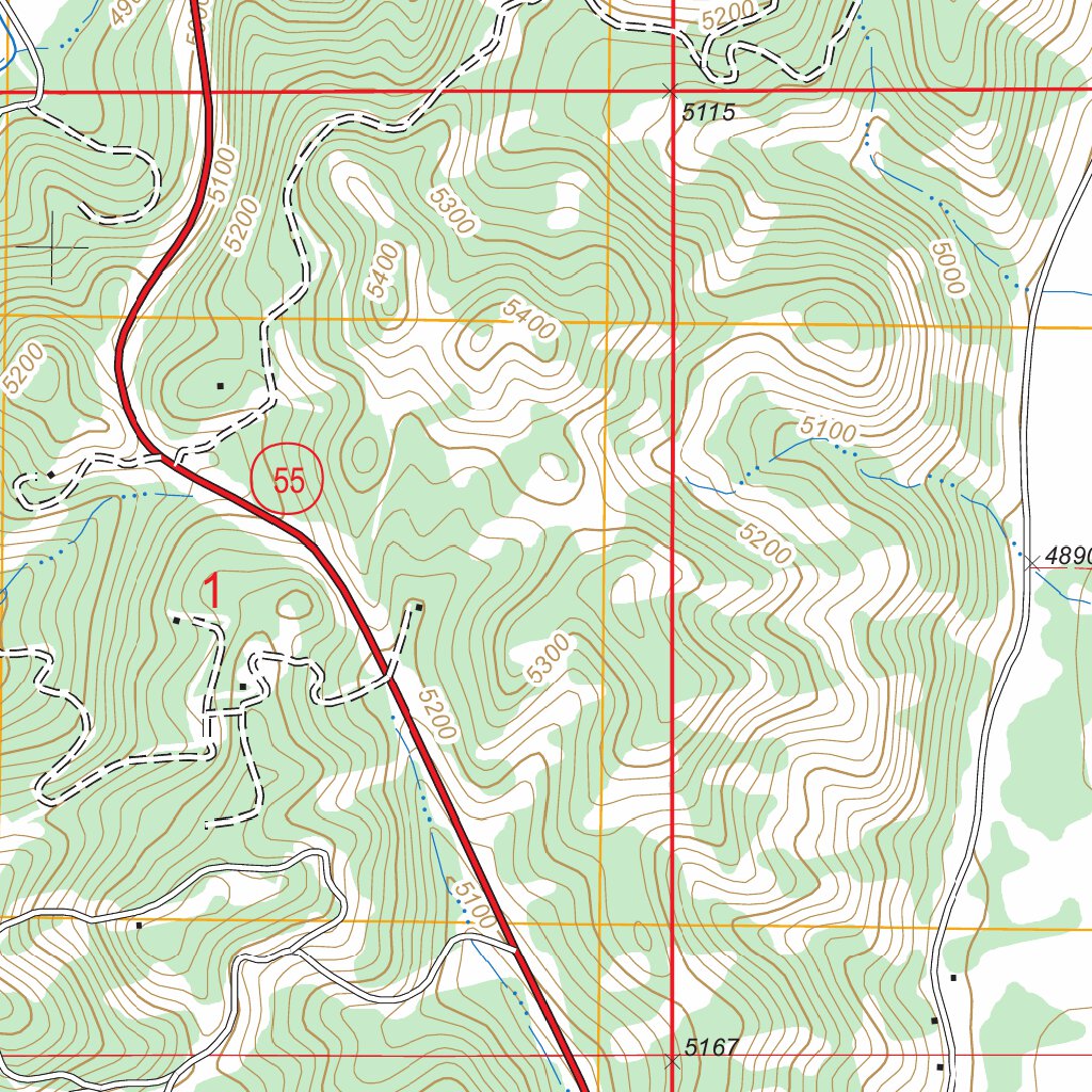 Cascade, ID FSTopo Legacy Map by US Forest Service - Topo | Avenza Maps