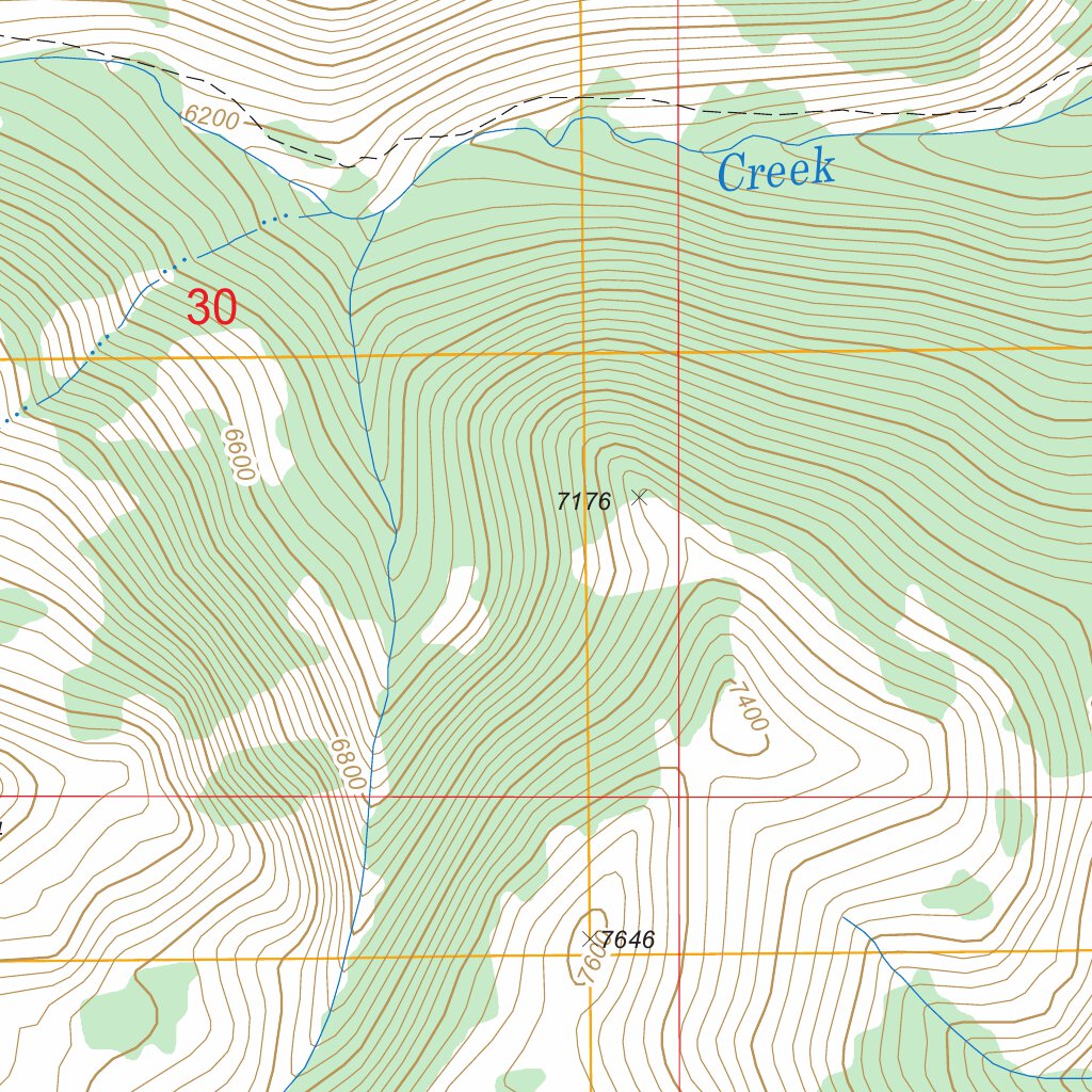 Casey Peak, MT FSTopo Legacy Map by US Forest Service - Topo | Avenza Maps