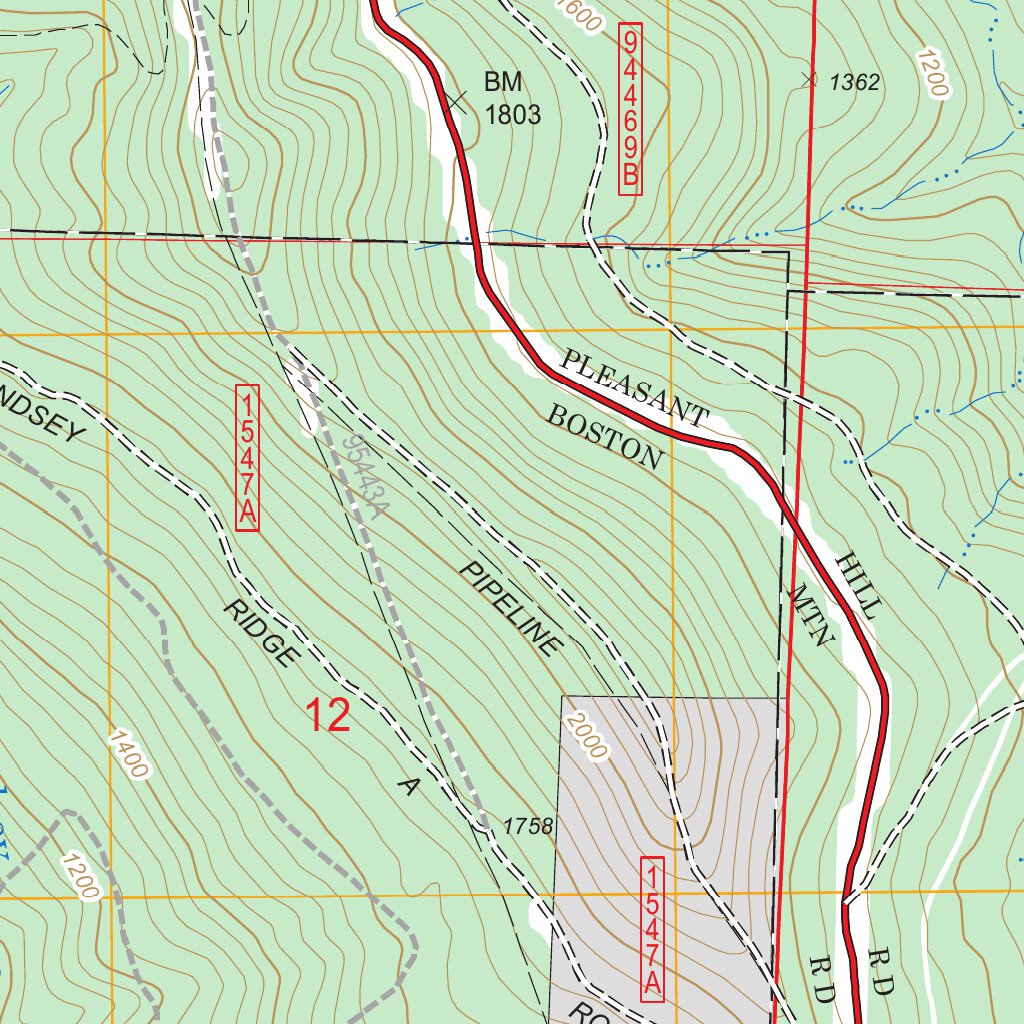 Cass, AR FSTopo Legacy Map by US Forest Service - Topo | Avenza Maps