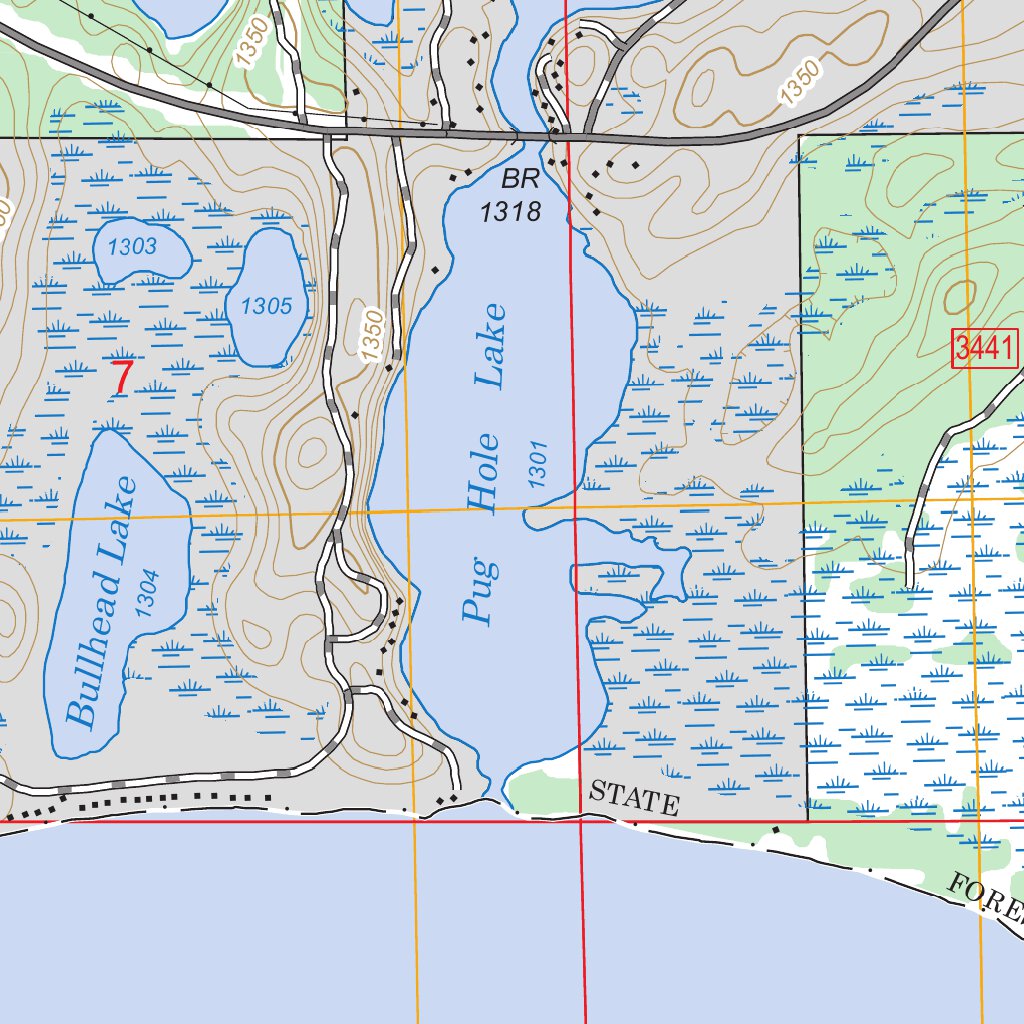 Cass Lake, MN FSTopo Legacy Map by US Forest Service - Topo | Avenza Maps