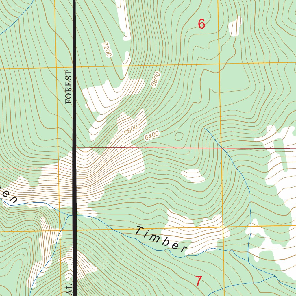 Castle Reef, MT FSTopo Legacy Map by US Forest Service - Topo | Avenza Maps