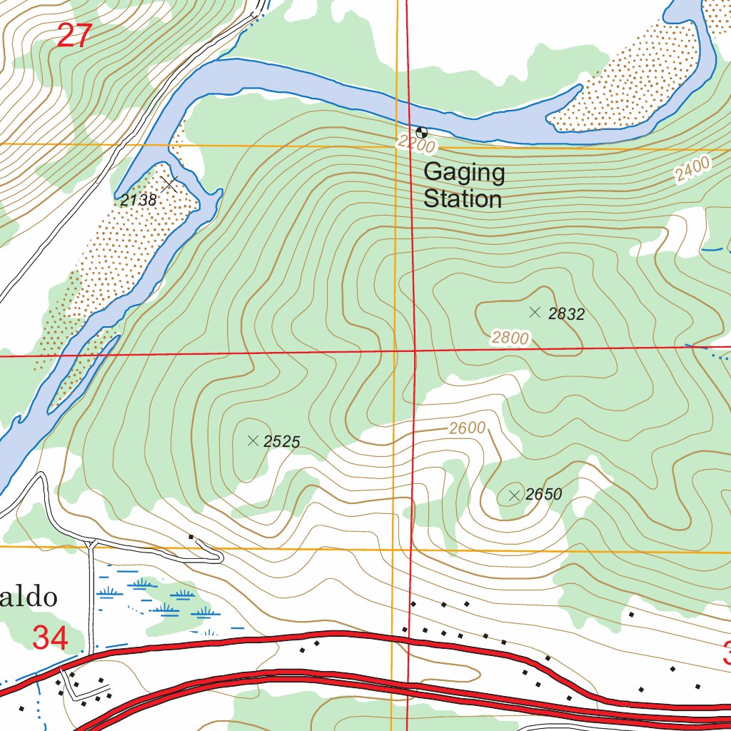 Cataldo, ID FSTopo Legacy Map by US Forest Service - Topo | Avenza Maps