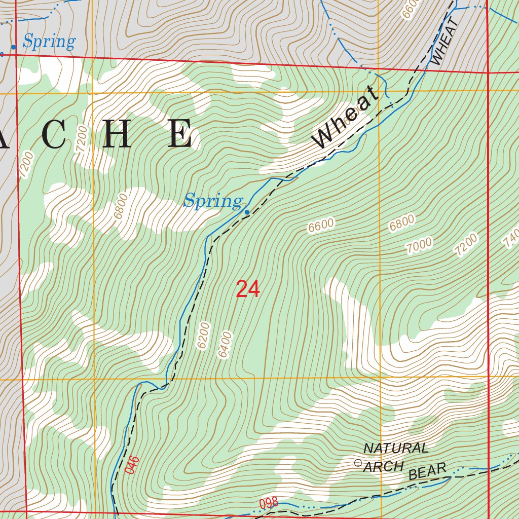 Causey Dam, UT FSTopo Legacy Map by US Forest Service - Topo | Avenza Maps