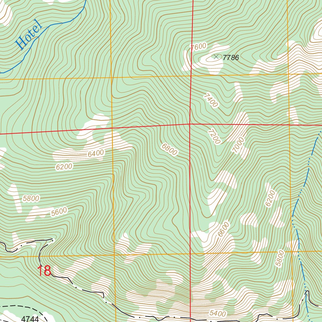 Cedar Grove, CA FSTopo Legacy Map by US Forest Service - Topo | Avenza Maps