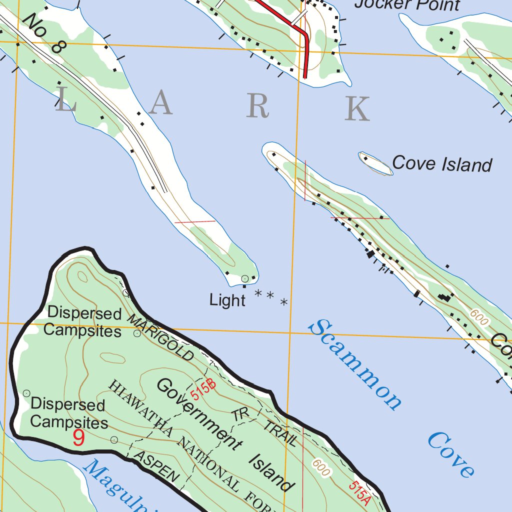 Cedarville, MI FSTopo Legacy Map by US Forest Service - Topo | Avenza Maps