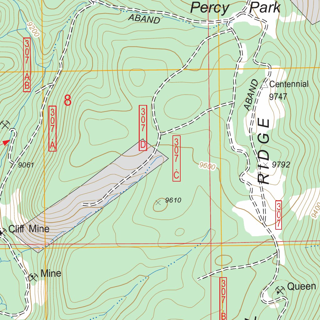 Centennial, WY FSTopo Legacy Map by US Forest Service - Topo | Avenza Maps