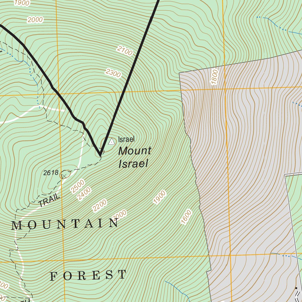 Center Sandwich, NH FSTopo Legacy Map by US Forest Service - Topo ...