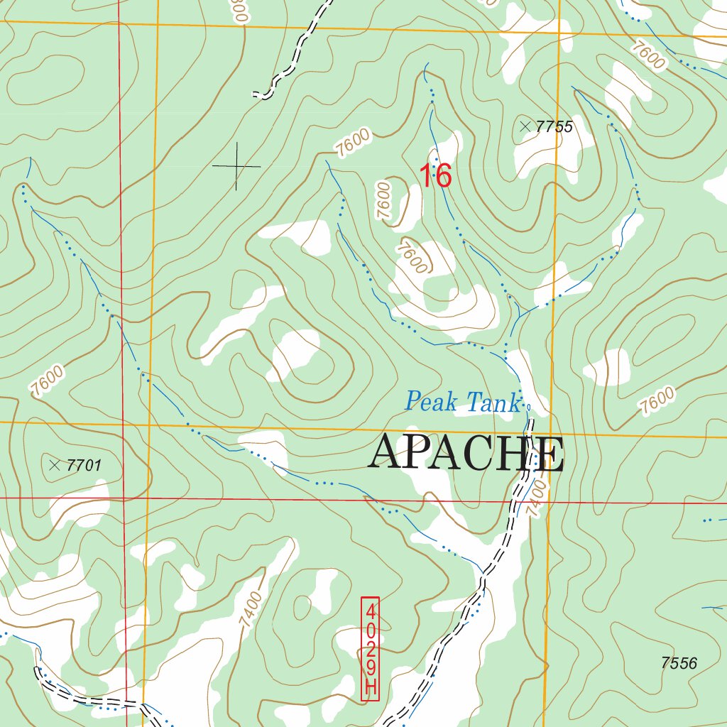 Centerfire Bog, NM FSTopo Legacy Map by US Forest Service - Topo ...