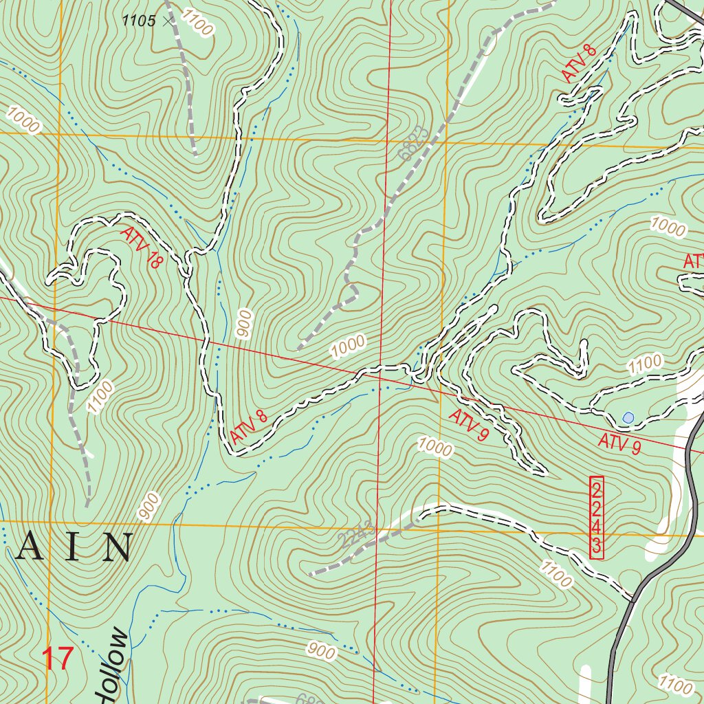 Centerville, MO FSTopo Legacy Map by US Forest Service - Topo | Avenza Maps