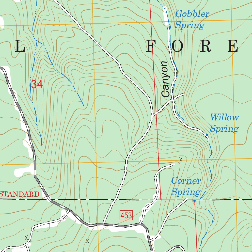 Cerro Pelon, NM FSTopo Legacy Map by US Forest Service - Topo | Avenza Maps