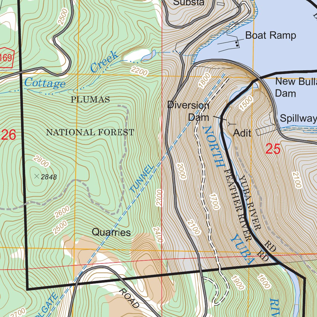 Challenge, CA FSTopo Legacy Map by US Forest Service - Topo | Avenza Maps
