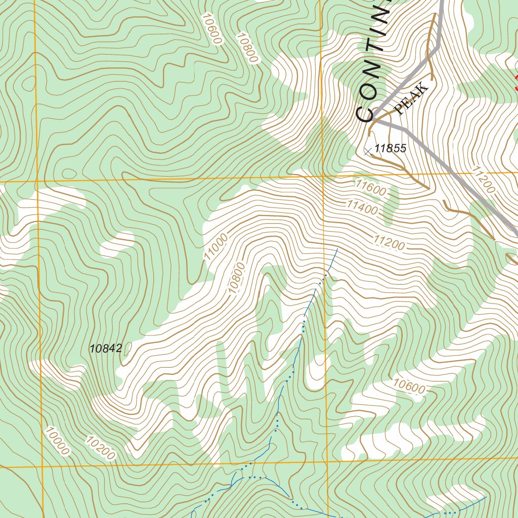 Chama Peak, CO FSTopo Legacy Map by US Forest Service - Topo | Avenza Maps