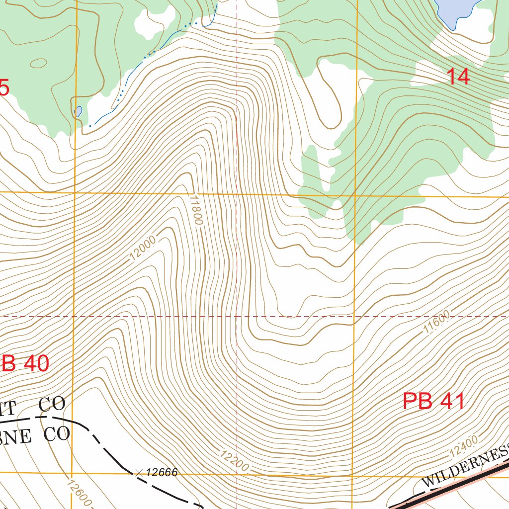 Chepeta Lake, UT FSTopo Legacy Map by US Forest Service - Topo | Avenza ...