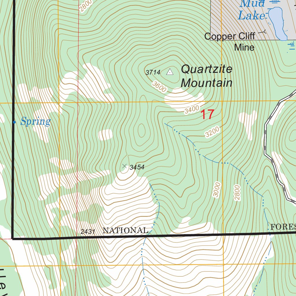 Chewelah, WA FSTopo Legacy Map by US Forest Service - Topo | Avenza Maps