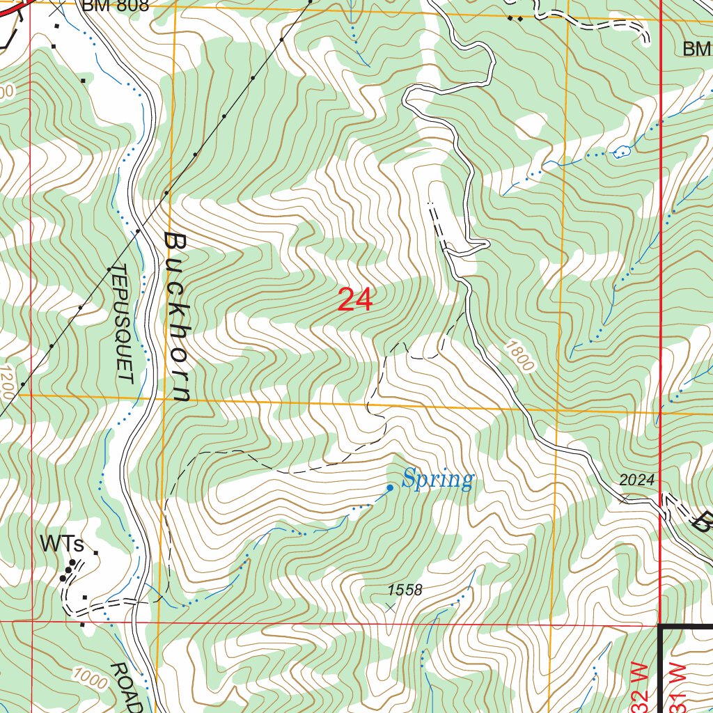 Chimney Canyon, CA FSTopo Legacy Map by US Forest Service - Topo ...