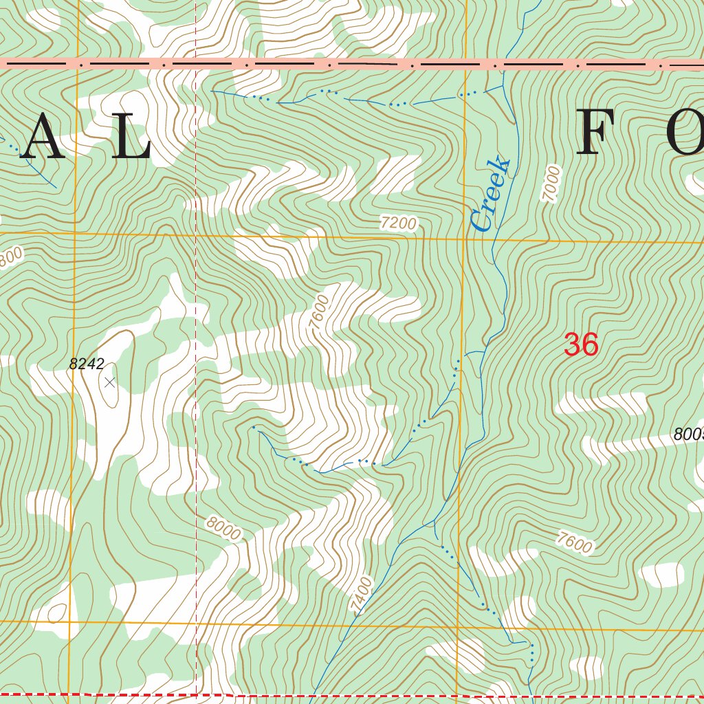 Chimney Rock, WY FSTopo Legacy Map by US Forest Service - Topo | Avenza ...