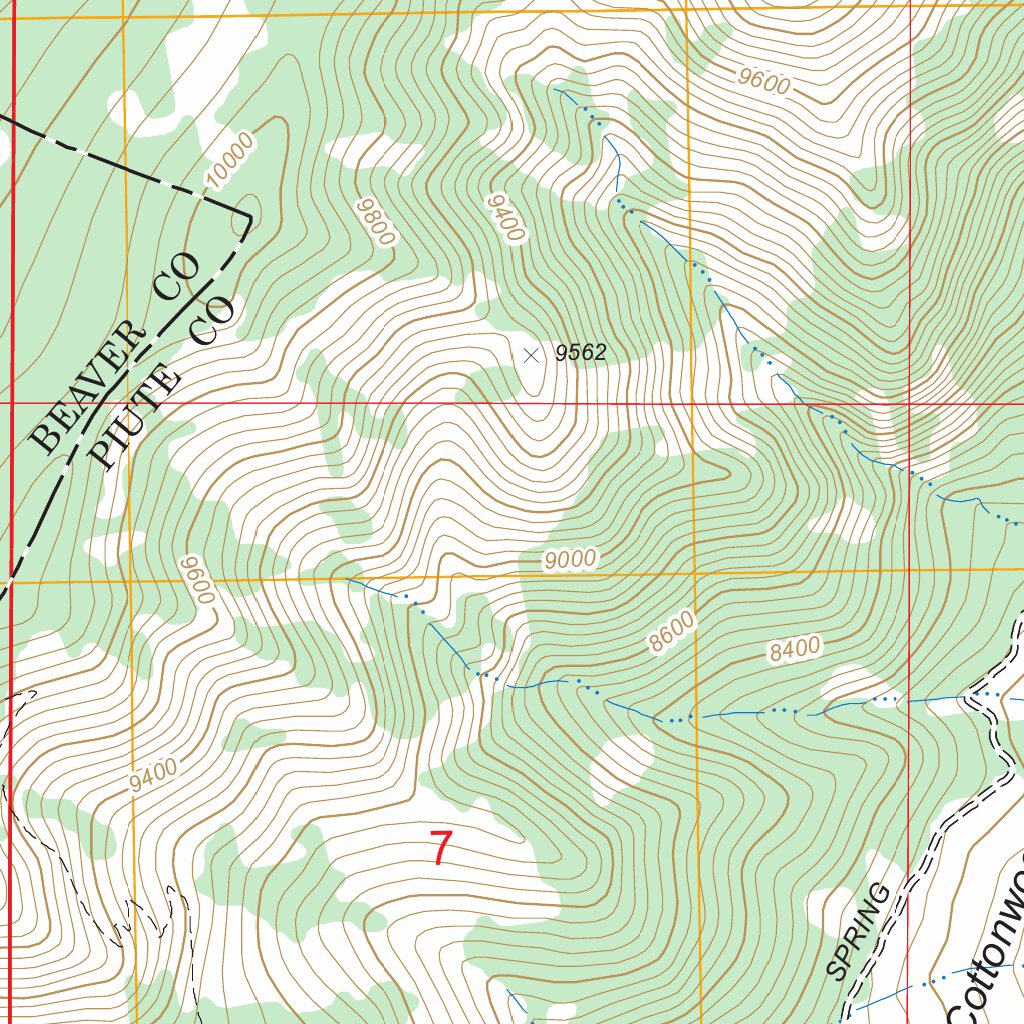 Circleville, UT FSTopo Legacy Map by US Forest Service - Topo | Avenza Maps