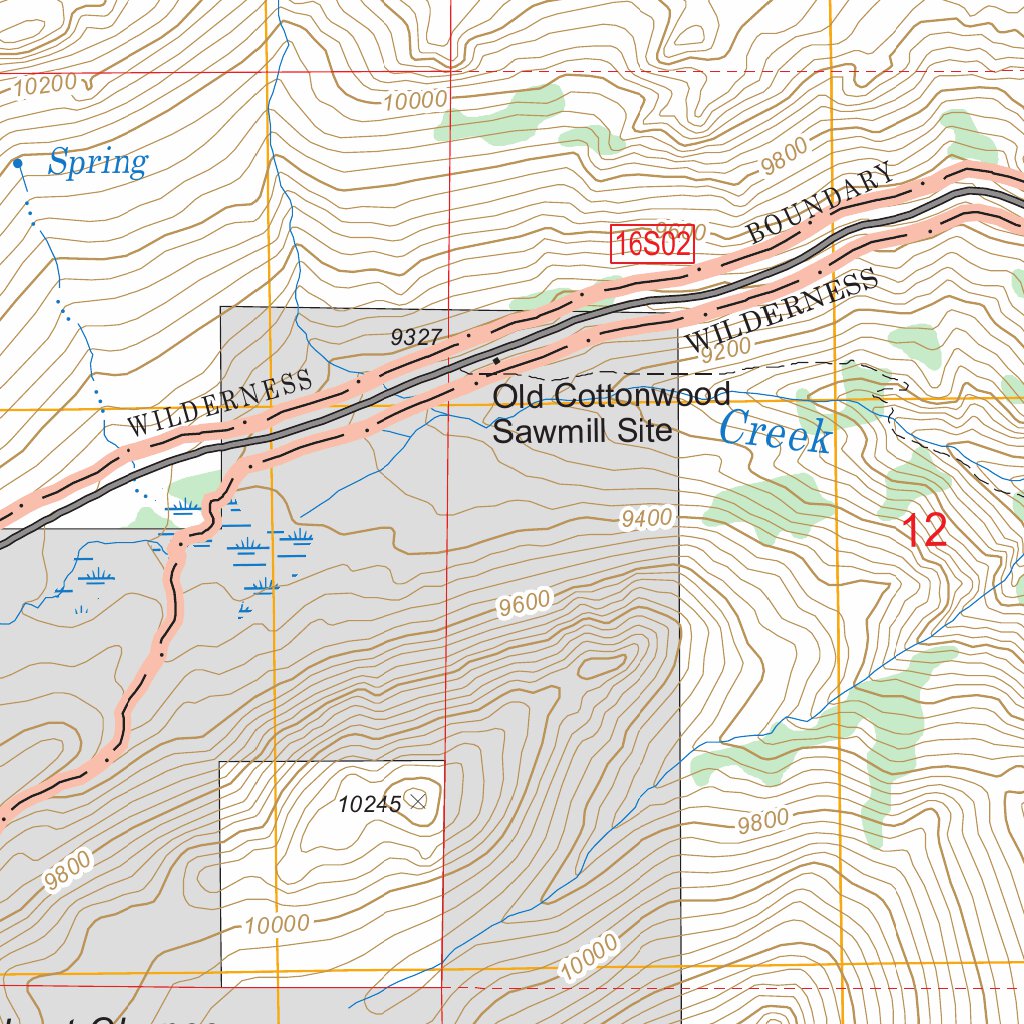 Cirque Peak, CA FSTopo Legacy Map by US Forest Service - Topo | Avenza Maps