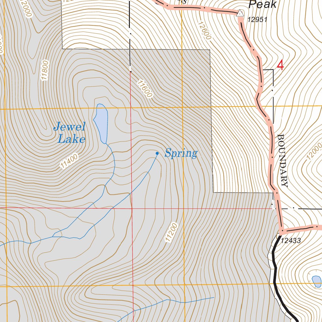 Clark Peak, CO FSTopo Legacy Map by US Forest Service - Topo | Avenza Maps
