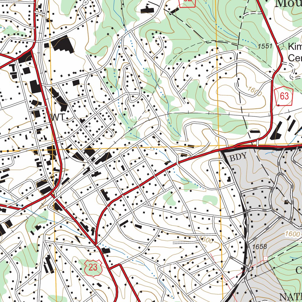 Clarkesville, GA FSTopo Legacy Map by US Forest Service - Topo | Avenza ...
