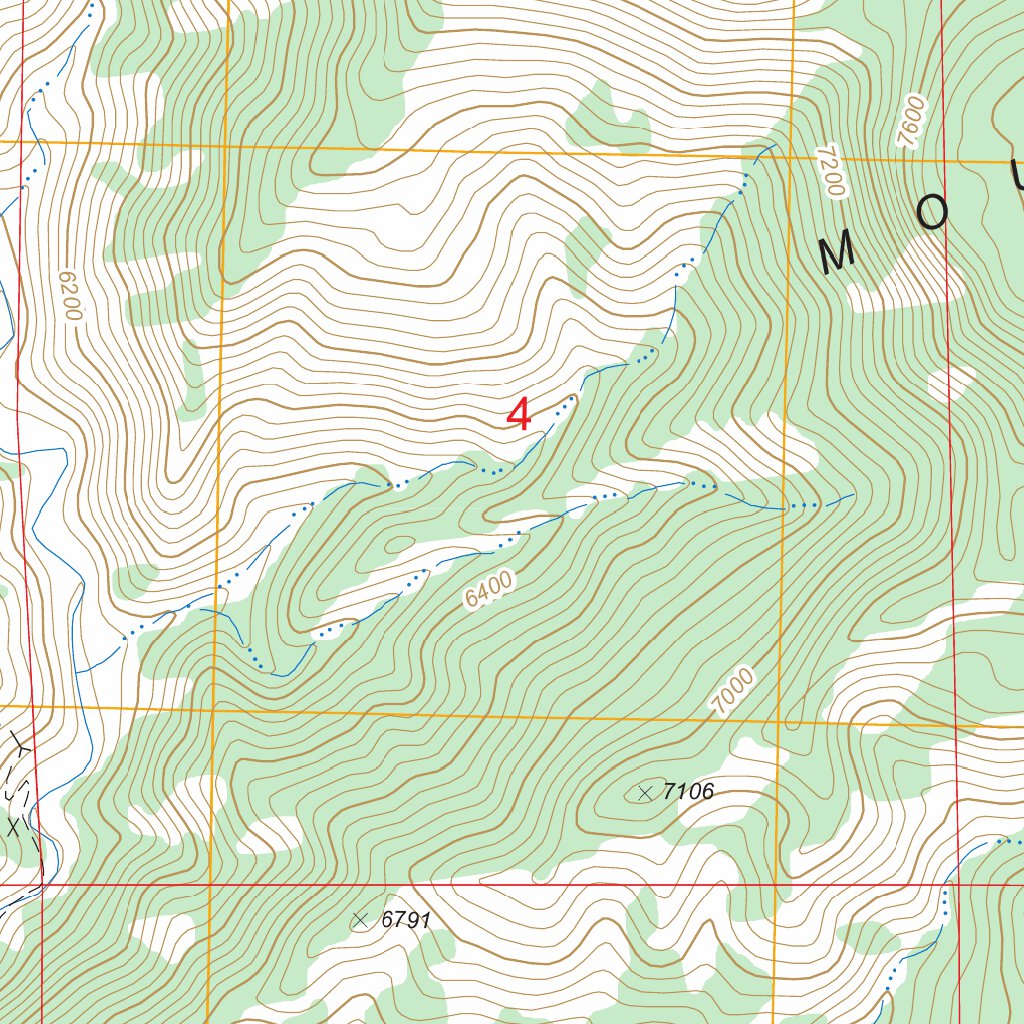 Clay Basin, UT - WY FSTopo Legacy Map by US Forest Service - Topo ...