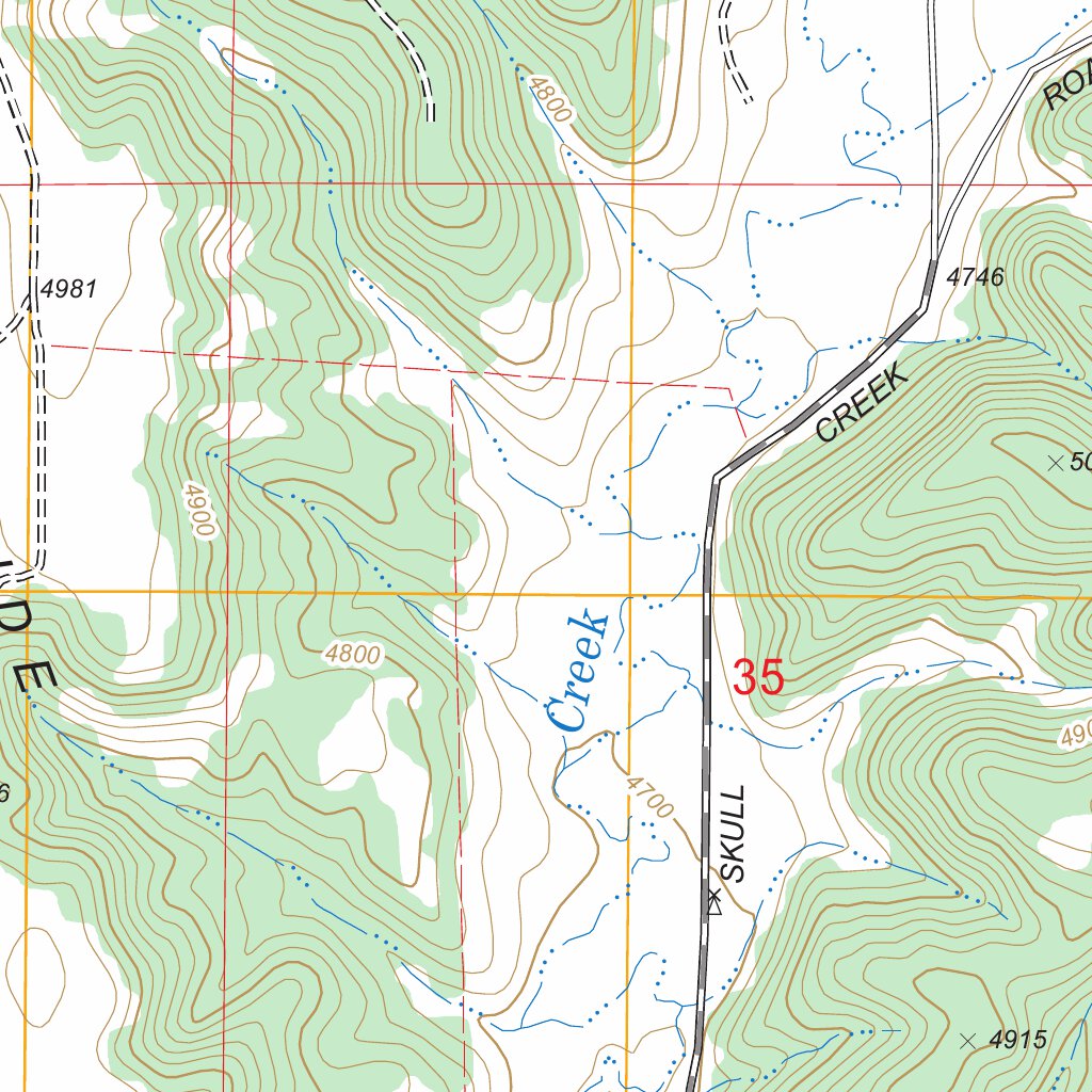 Clay Spur, WY FSTopo Legacy Map by US Forest Service - Topo | Avenza Maps