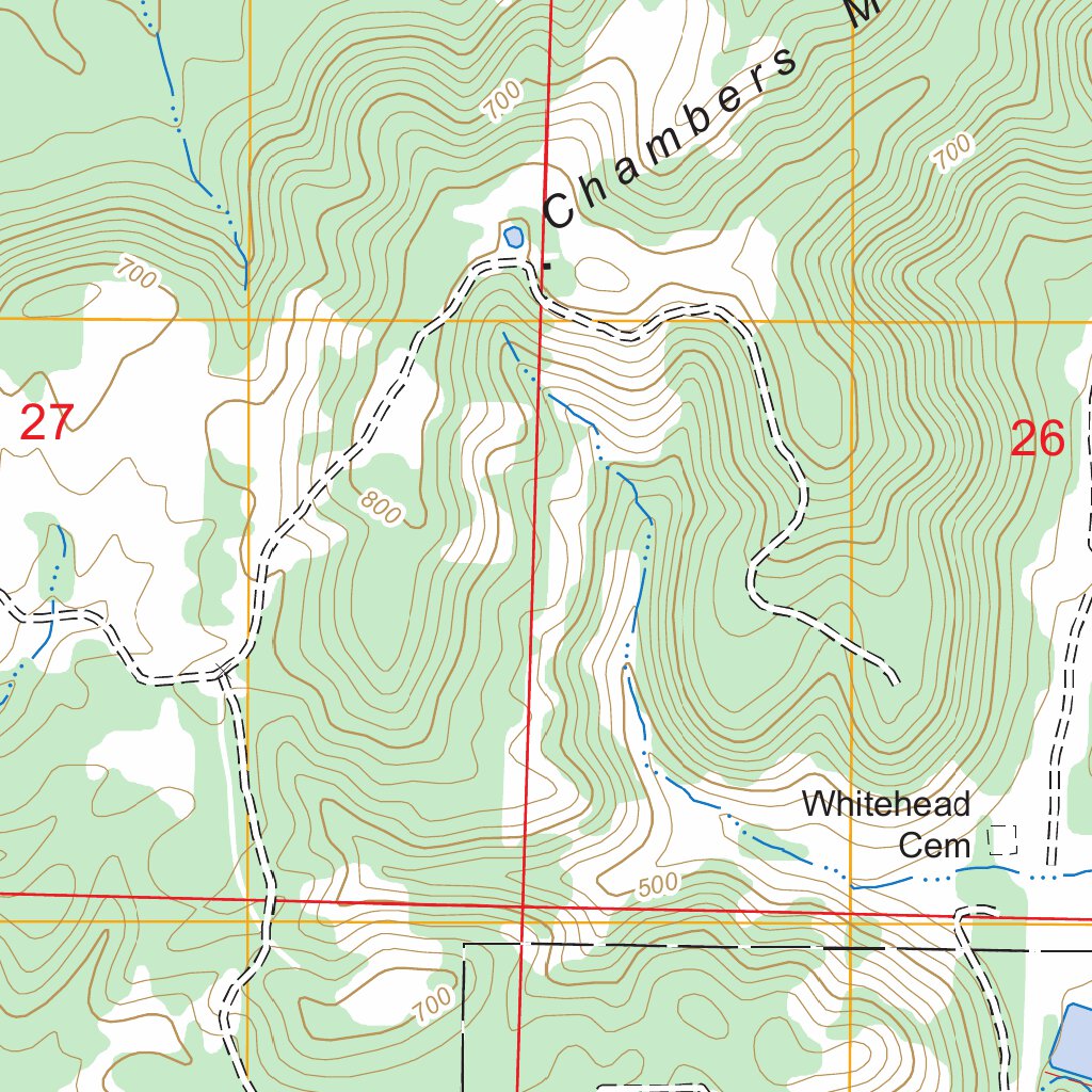 Cleveland, AR FSTopo Legacy Map by US Forest Service - Topo | Avenza Maps