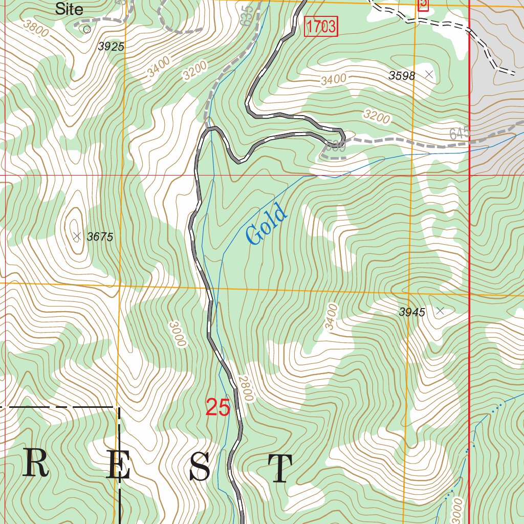 Cliffdell, WA FSTopo Legacy Map by US Forest Service - Topo | Avenza Maps